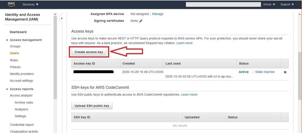 Create AWS Access key ID and secret access key - NerdyElectronics Create AWS Access key ID and secret access key - NerdyElectronics