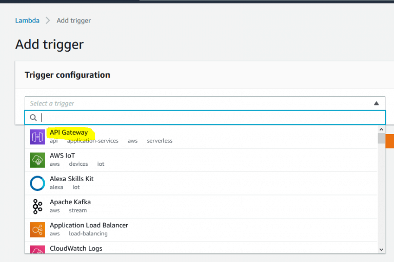 Trigger Aws Lambda With Api Amazon Api Gateway Nerdyelectronics