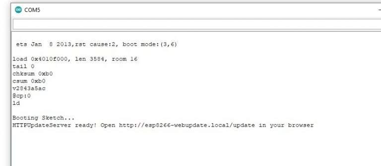 ESP8266 Over the Air (OTA) Update through Web Browser - NerdyElectronics