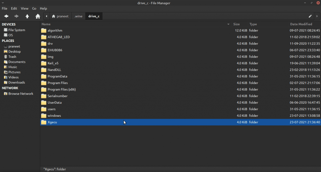 Install TL866 II programmer's software XGPRO on a Linux machine ...